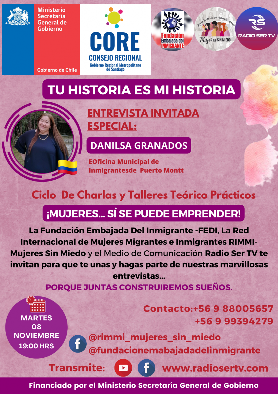 7° ENTREVISTA: TU HISTORIA ES MI HISTORIA (ENTREVISTA EXCLUSIVA DANILSA ...